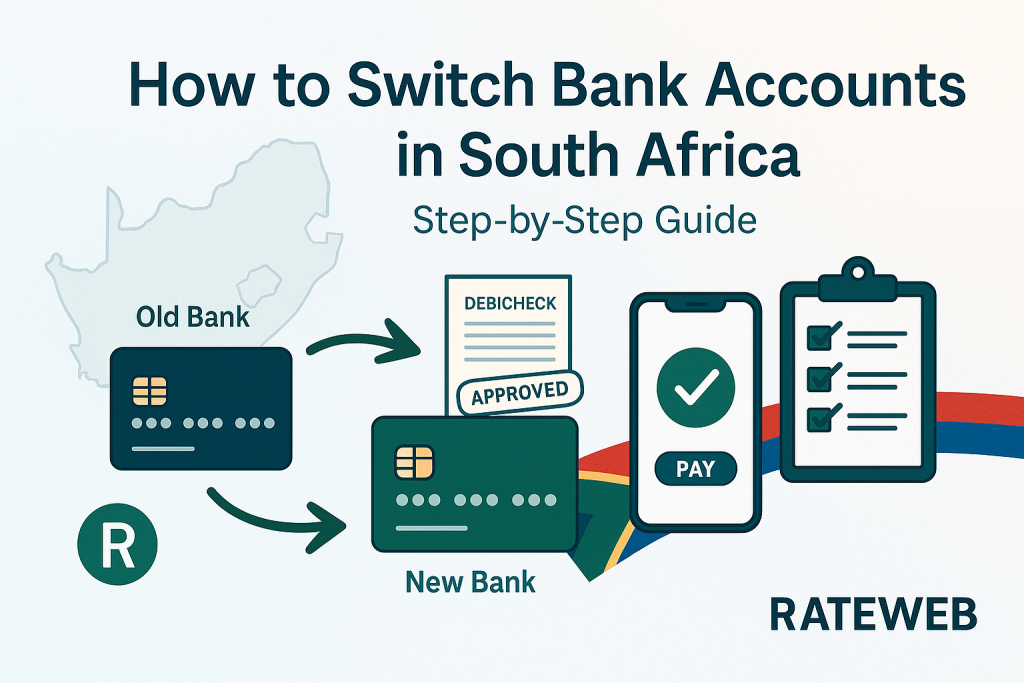 How to Switch Bank Accounts in South Africa (Step-by-Step Guide) | Rateweb